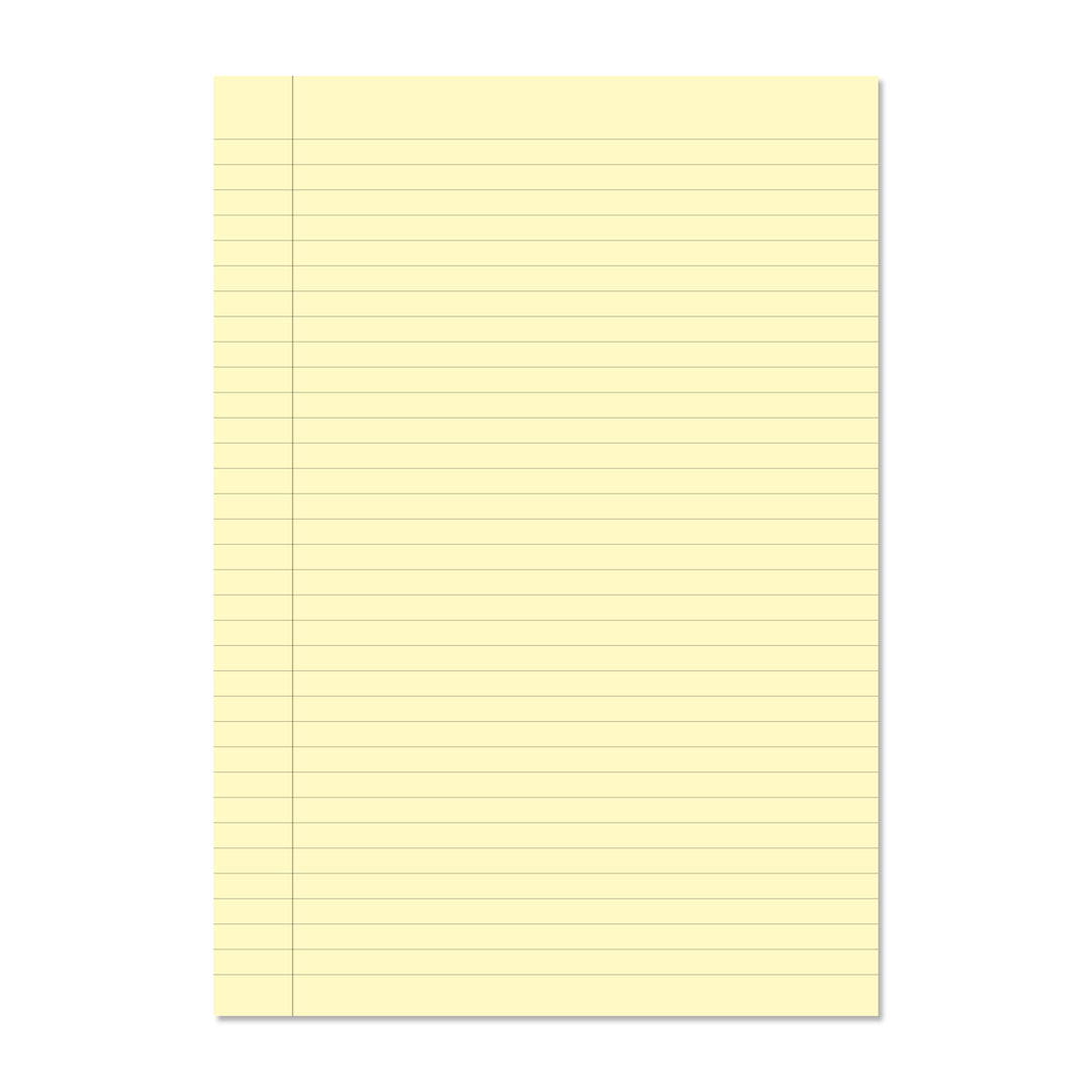 AISLING Yellow Paper Refill Pad 100 page – Aisling Stationery
